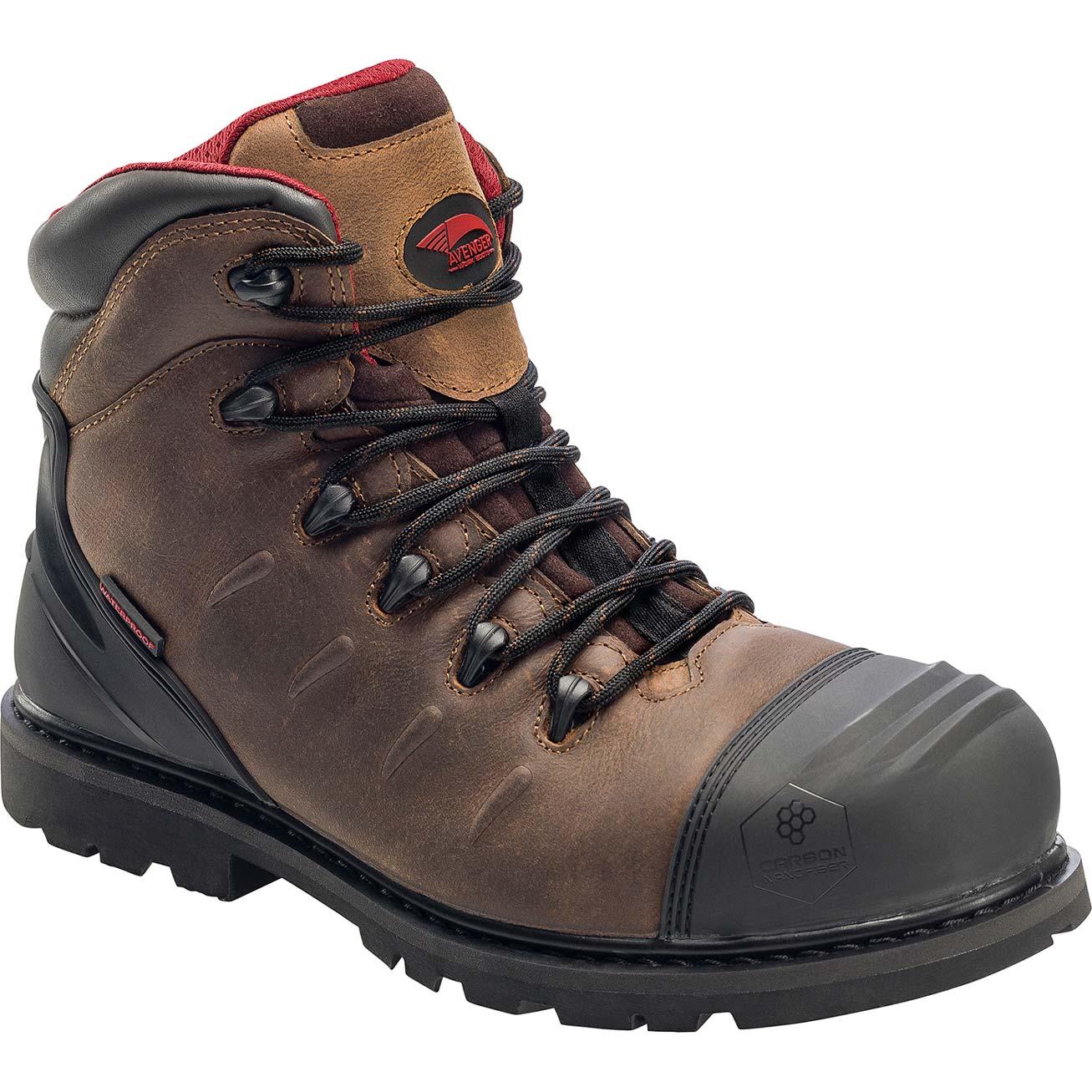 Avenger Carbon Fiber Toe Puncture-Resistant Waterproof Work Boot ...