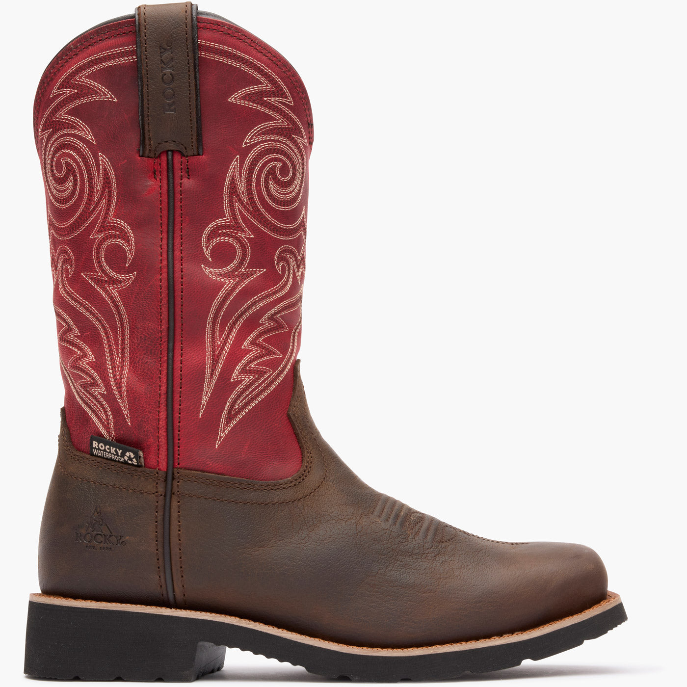 Rocky Women’s MonoCrepe 11” Steel Toe Western Boot – Lehigh Safety Shoes